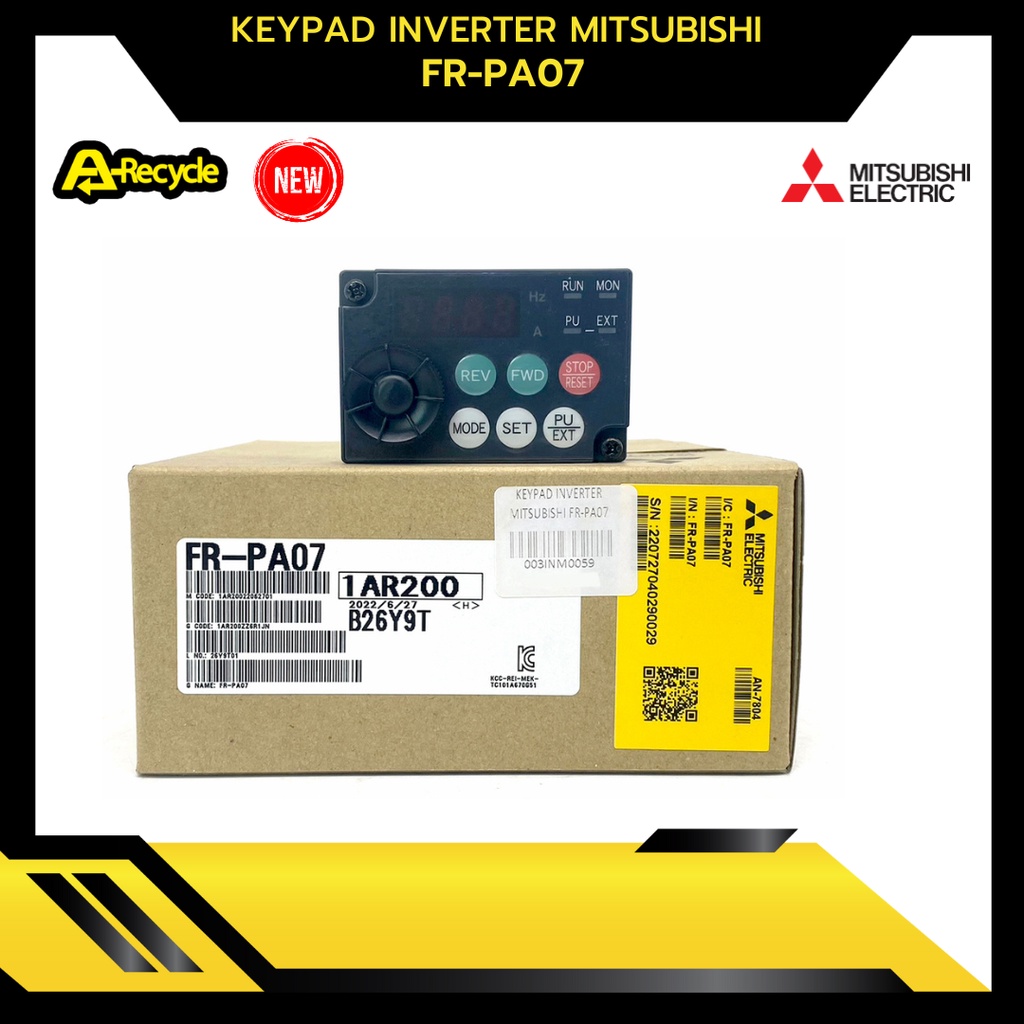 New KEYPAD INVERTER MITSUBISHI FR-PA07 | Shopee Thailand
