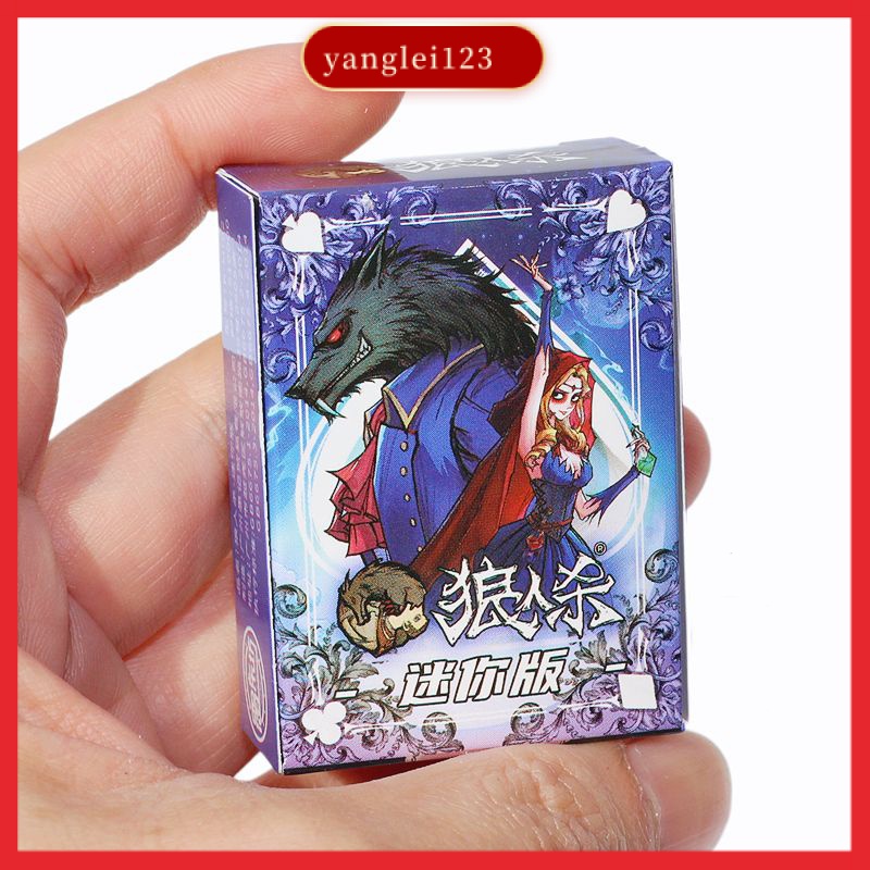 การ์ดเกม Werewolf Kill Playing Cards ขนาดเล็ก | Shopee Thailand