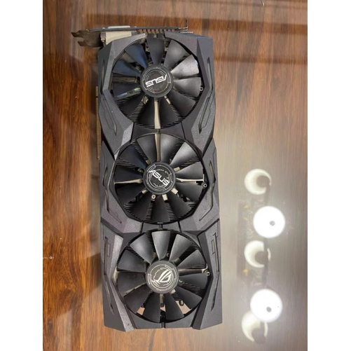 พัดลมระบายความร้อนการ์ดจอ สําหรับ Asus Raptor ROG STRIX rx580 8g 2304SP ...