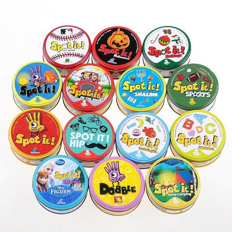 dobble spot it card เกมของเล่น เกมจับคู่ภาพ เกมการ์ด บอร์ดเกม เกี่ยวกับ ...