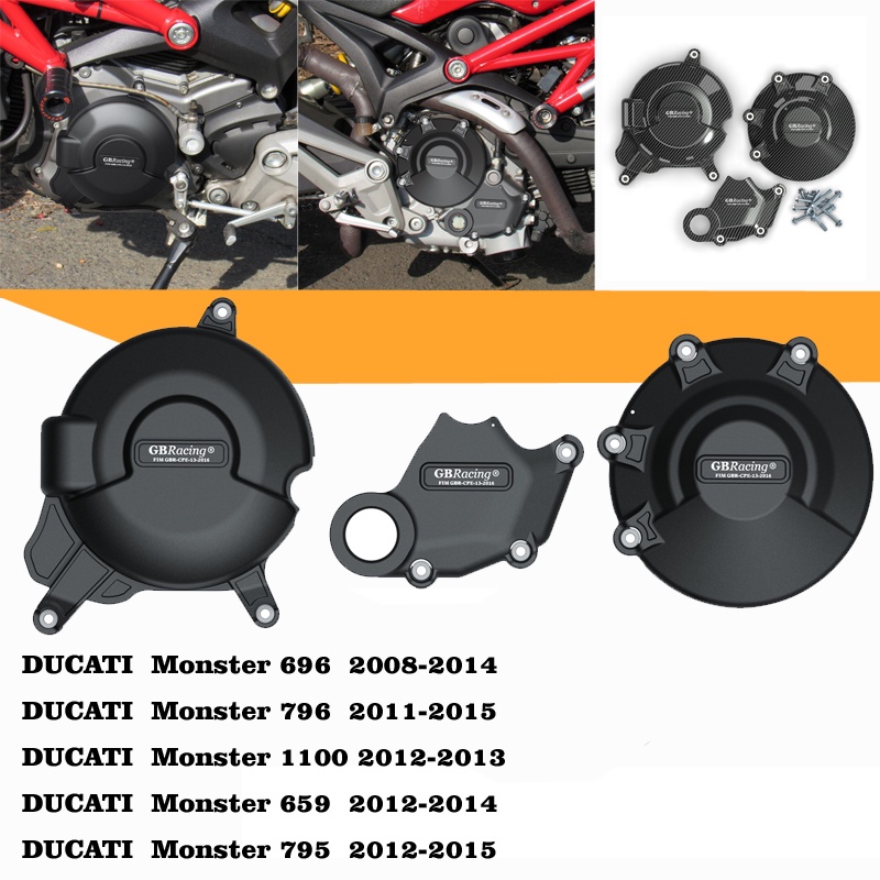 ฝาครอบป้องกันเครื่องยนต์ สําหรับ Ducati Monster 696 796 659 795 2012 ...