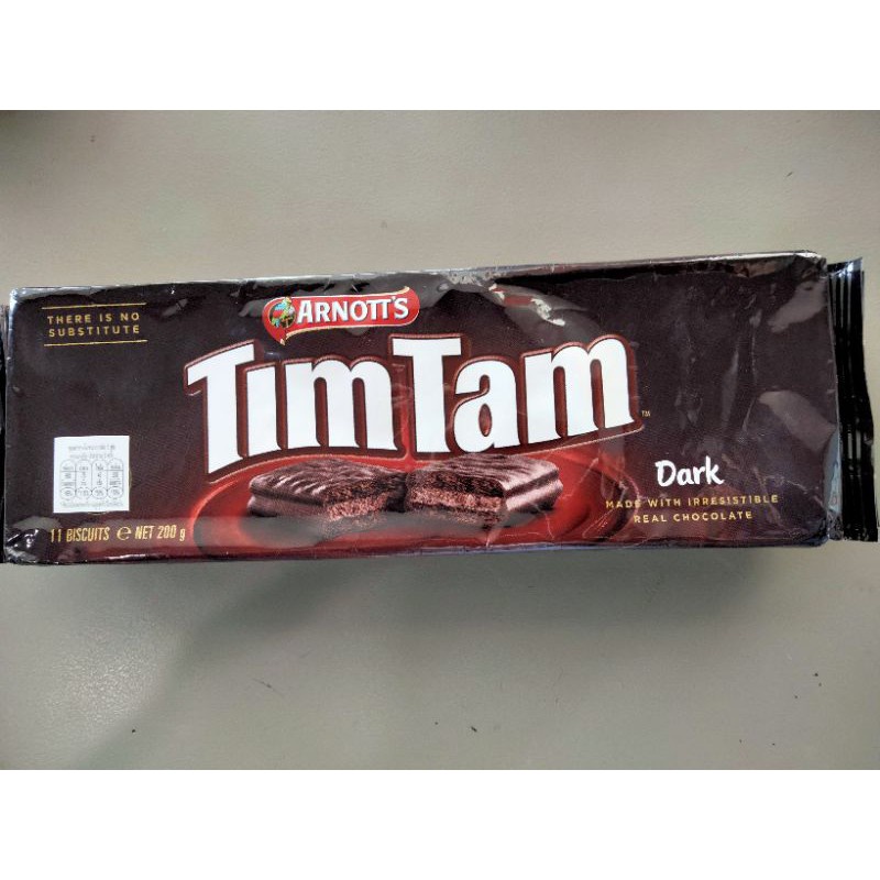 🔥 Arnott's Tim Tam Dark Chocolate Biscuit บิสกิต เคลือบ ดาร์กช็อกโกแลต ...