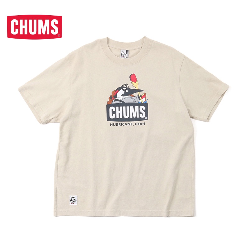 Chums/chacha Bird เสื้อยืดลําลอง แขนสั้น พิมพ์ลาย เหมาะกับการตั้งแคมป์ ...