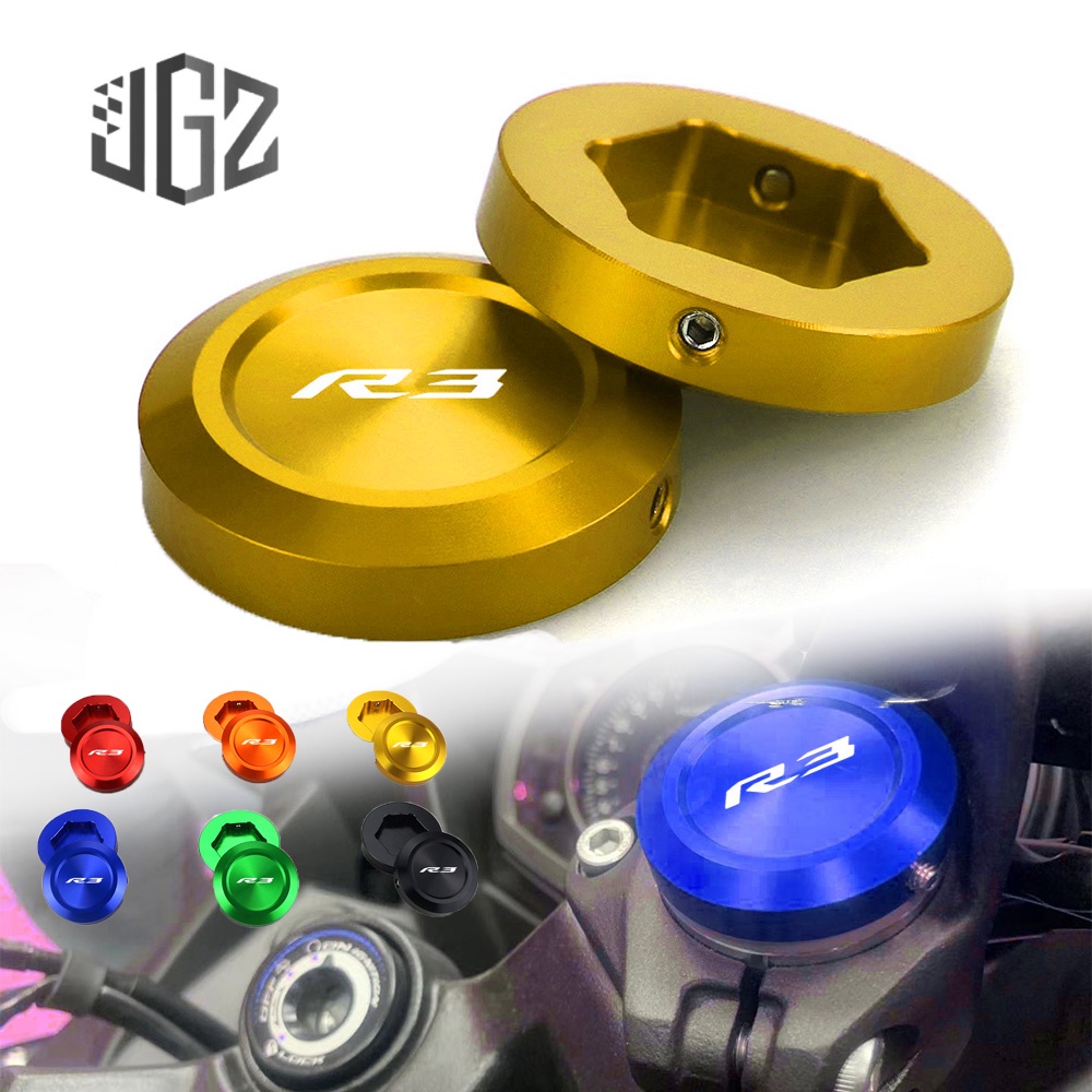 R3 ฝาครอบตะเกียบหน้ารถจักรยานยนต์ CNC สําหรับ YAMAHA YZF-R3 | Shopee ...