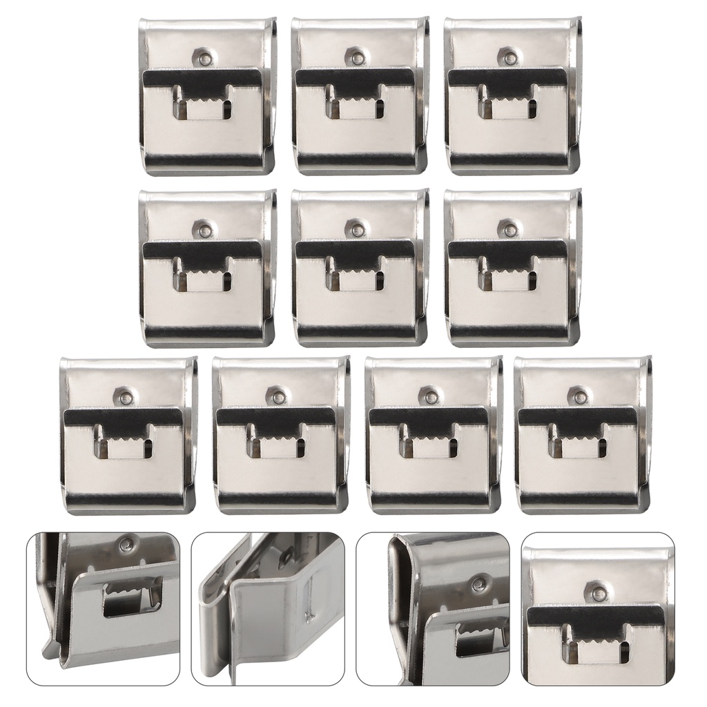 Wire Cable Clips Clamp Solar Clip Trailer Frame Photovoltaic Wiring ...