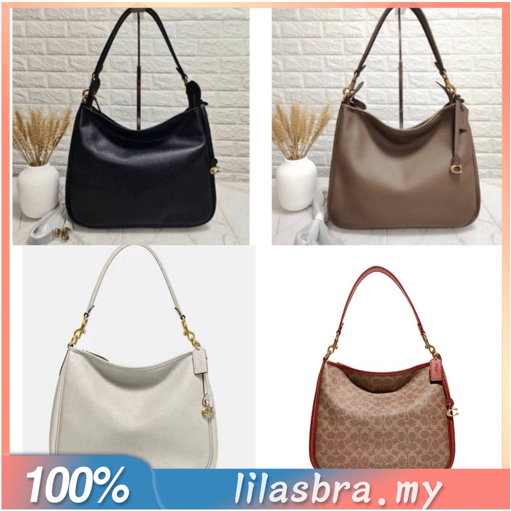 COACH CC435 CC436 Tote กระเป๋าสะพายผู้หญิง หนังแท้ สไตล์คลาสสิก ความจุ ...