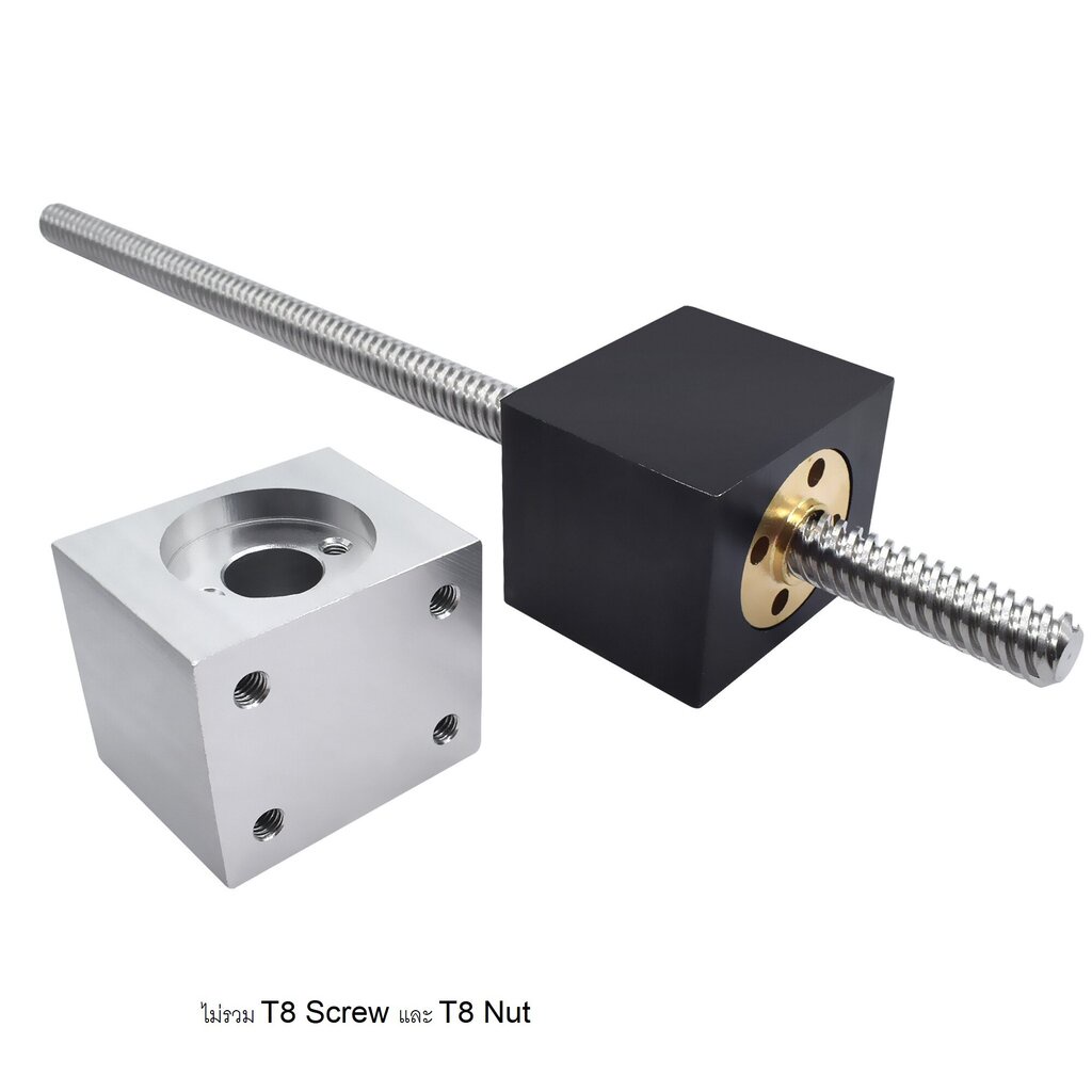 T8 Lead Screw Nut Housing Bracket Converter T8 Anti-backlash Block 3D ...