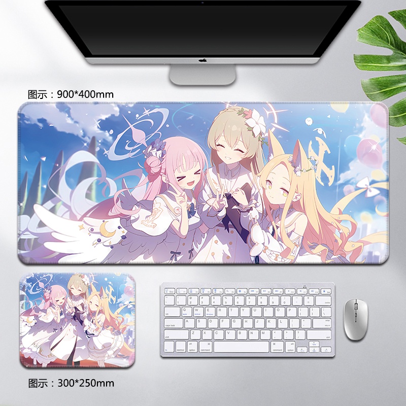 Misono Mika mouse pad Blue Archive Mika oversized Yayoi gaming desk pad ...