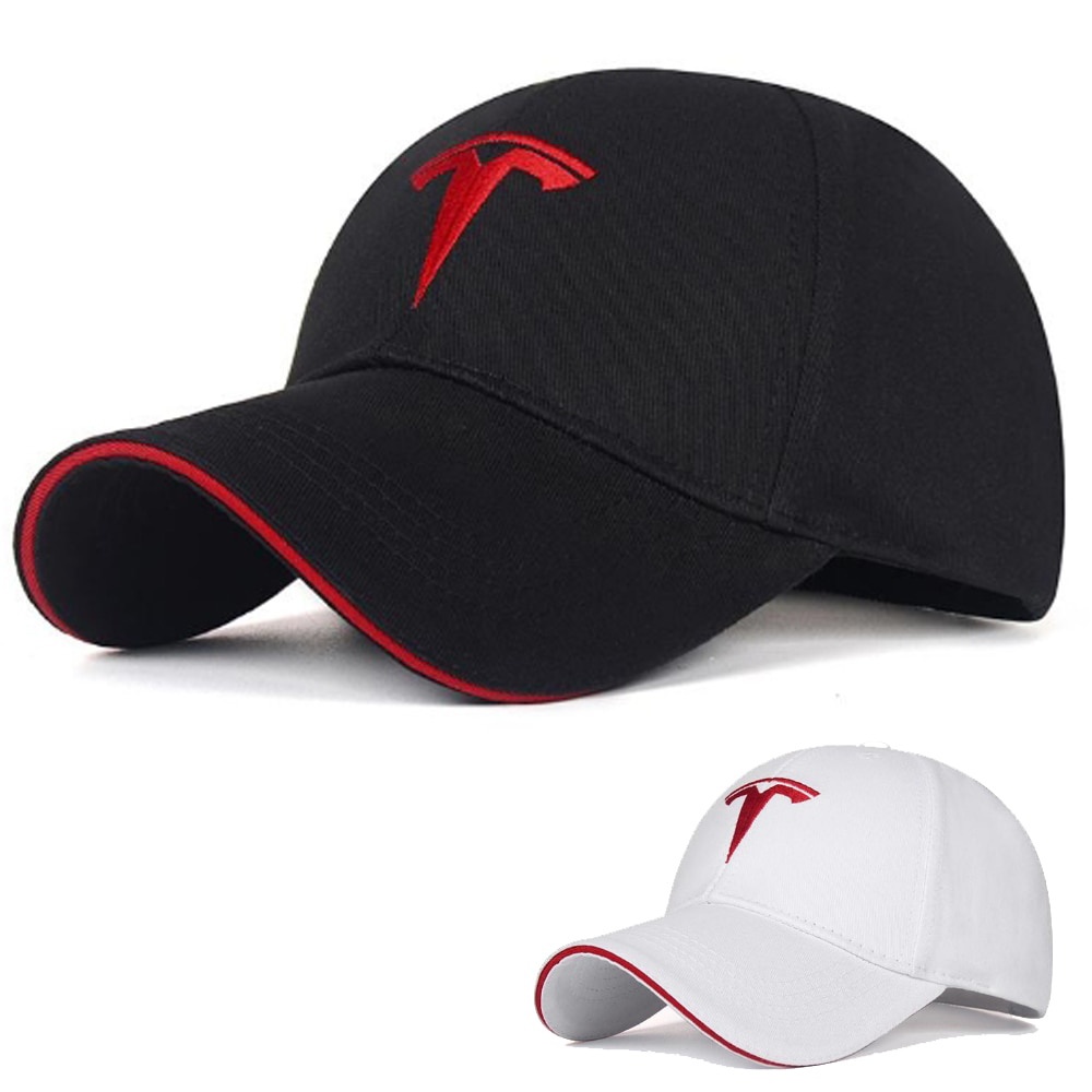 เหมาะสําหรับ tesla tesla รุ่น 3 XS Cap Baseball Cap Sports Sun ...