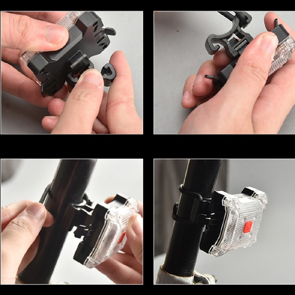 Bike Turn Signals Light Rear Indicator w/ Smart Wireless Remote Control ...