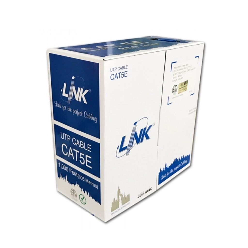 LINK US-9116LSZH CAT 6 UTP ULTRA (600 MHz) W/CROSS FILLER 23 AWG LSZH ...