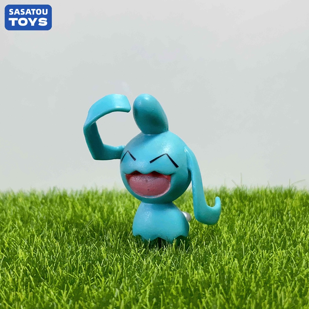 โมเดลฟิกเกอร์ Pokemon Rotom Rockruff Abra Wooloo Machop Pancham Treecko ...