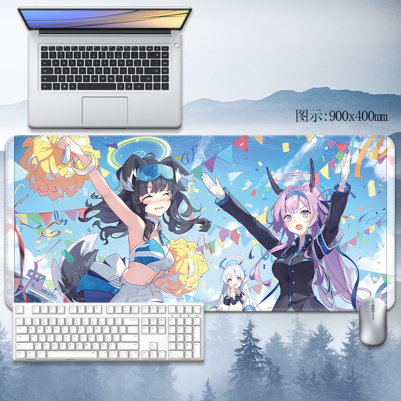 Blue Archive Mouse Pad sunaookami siroko Custom table pad takanasi ...