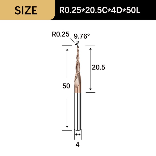 ดอกกัดเอ็นมิลคาร์ไบด์ CNC 2D ก้าน 6 มม. 2 ฟลุต สําหรับงานไม้ 3D | Shopee Thailand