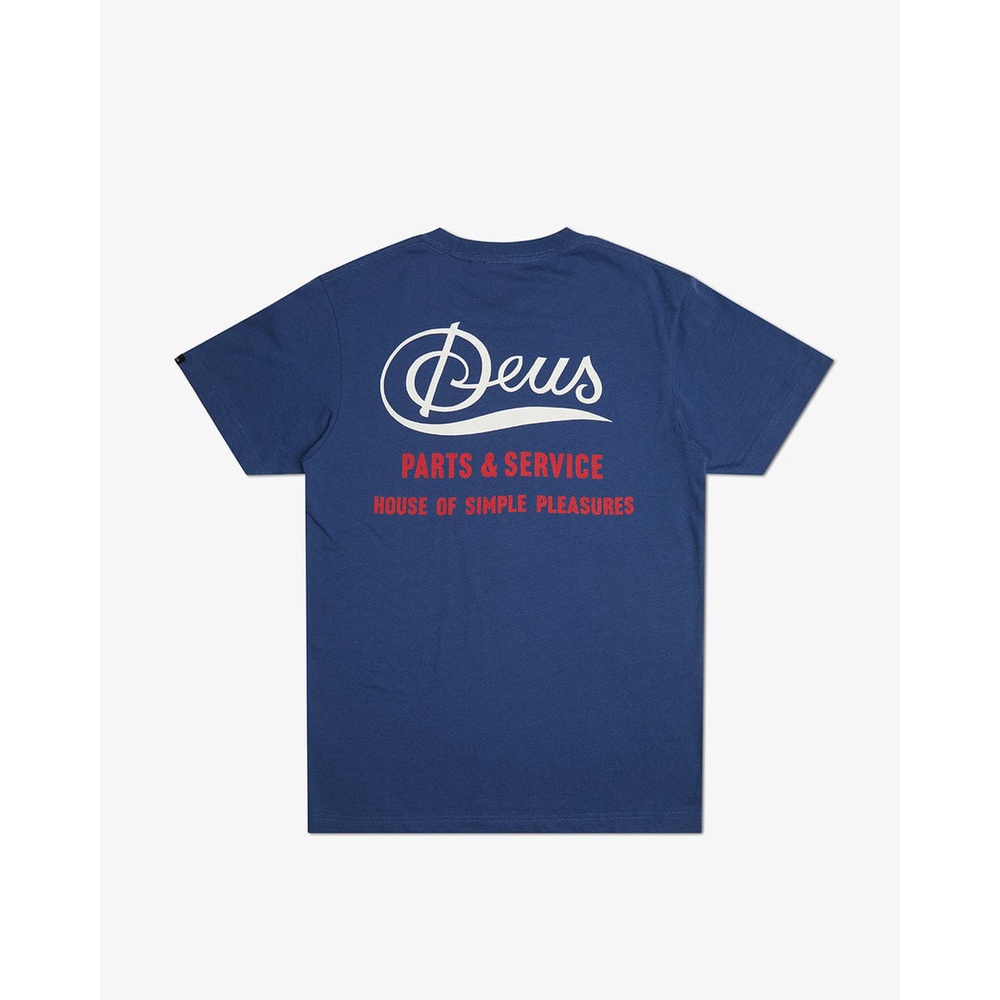 เสื้อยืด Deus SPARK สีฟ้า | Shopee Thailand