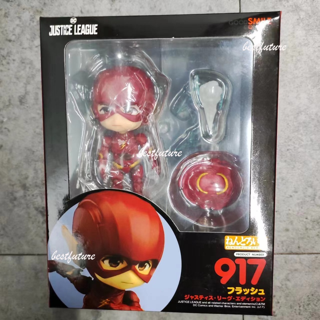ฟิกเกอร์แฟลช DC Nendoroid Justice League 917 MAFEX The Flash 058 Shf ...