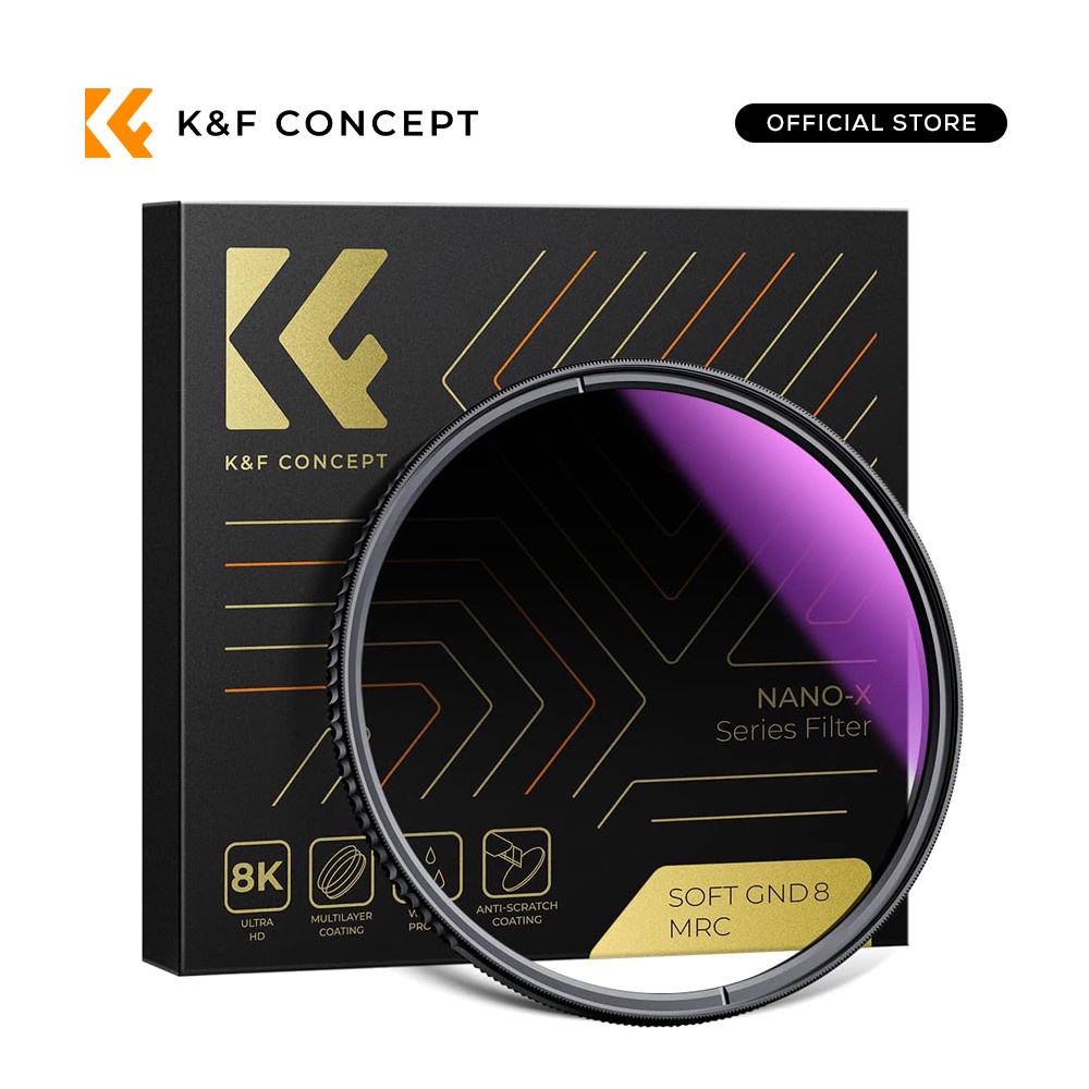 K&f Concept Nano-X MRC ฟิลเตอร์เลนส์ ไล่โทนสี GND8 | Shopee Thailand
