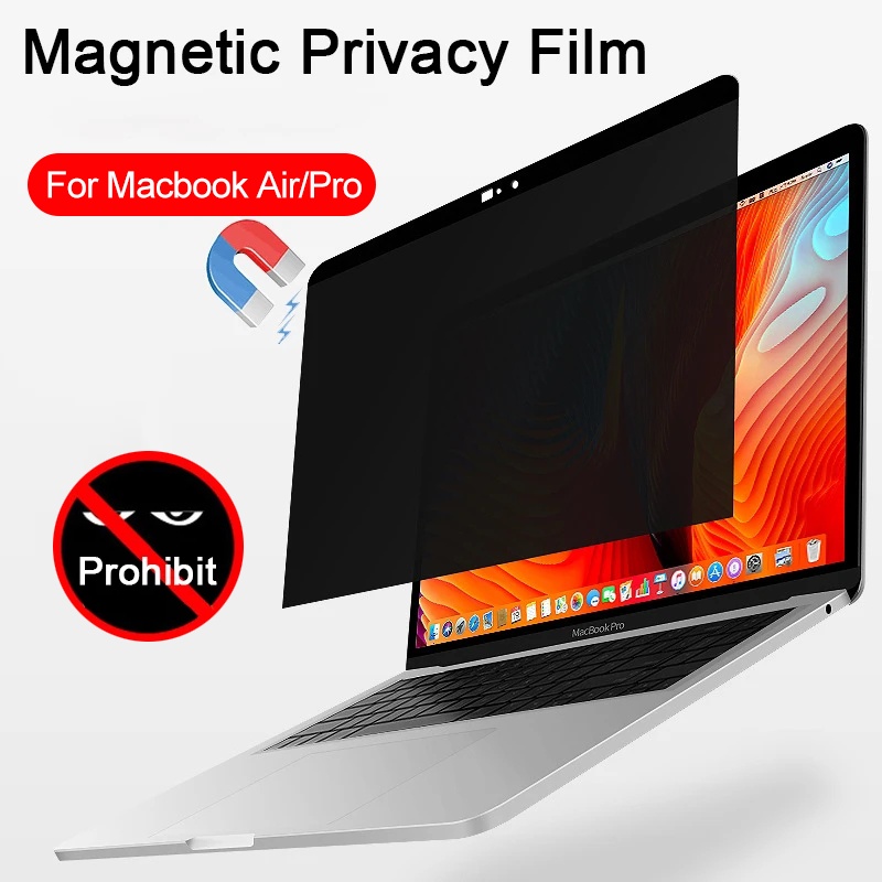 Magnetic Privacy Filter For Macbook Air 13 15 M1 M2 2022 2023 Pro 14 16 ...