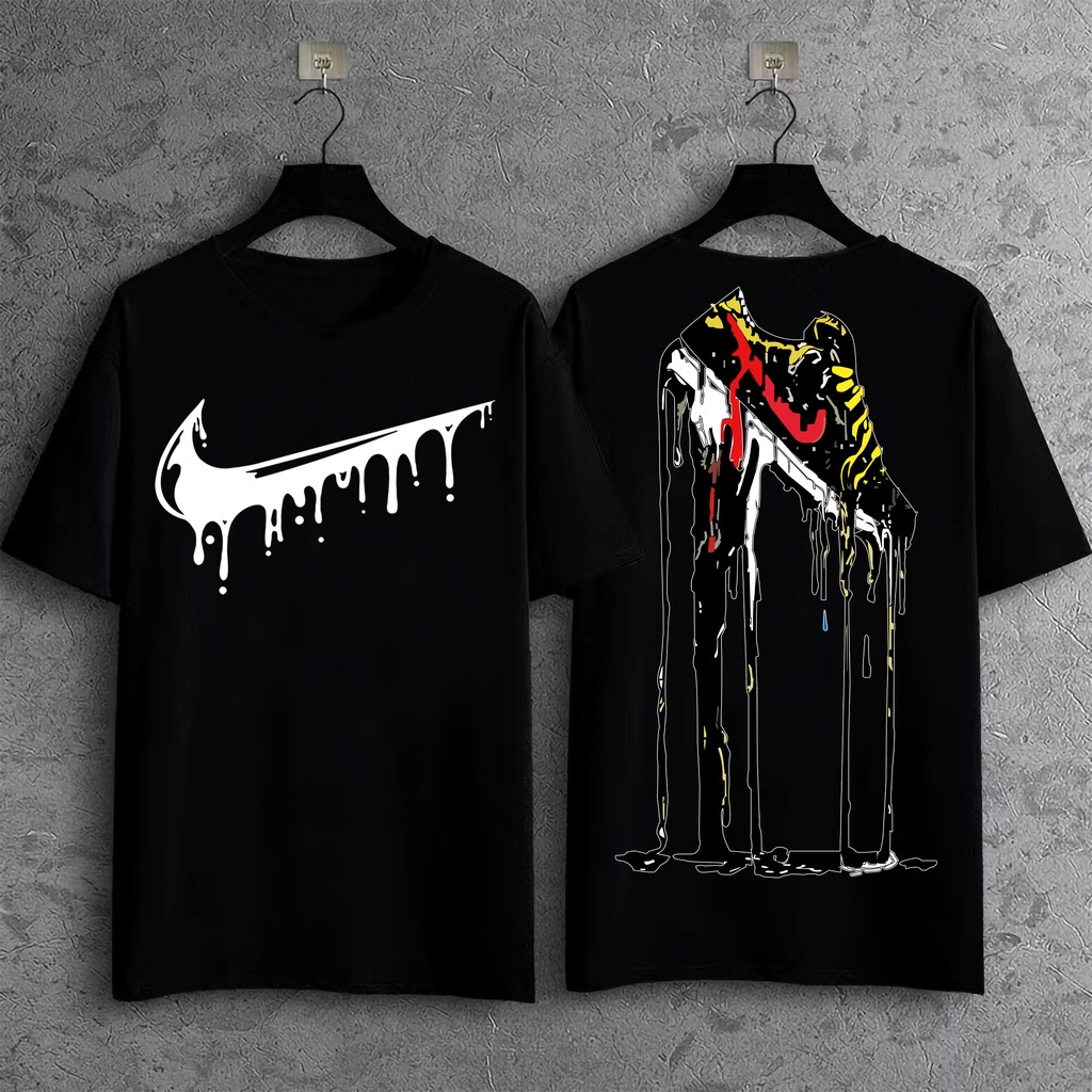 NIKE T-Shirt Jordan Hip-Hop Rap Short Sleeve Streetman Retro Clothing ...