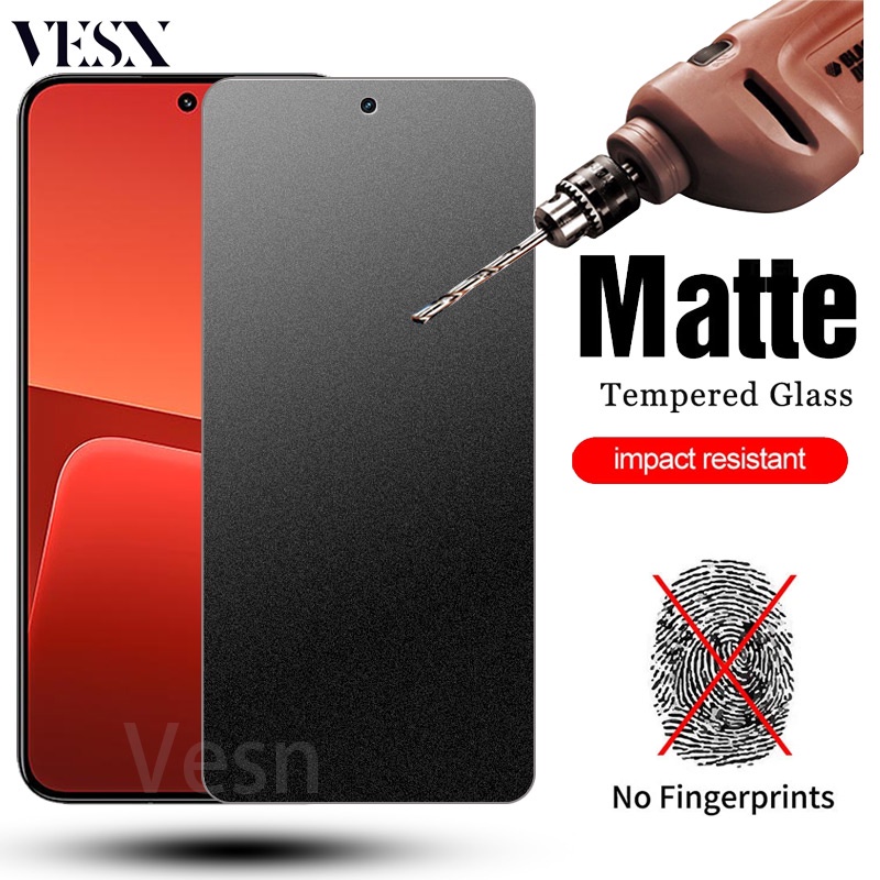 ฟิล์มกระจกเต็มจอแบบด้านรุ่น Xiomi Xiaomi Mi 15 14 14T 13T 13 12 12T 11 11T 9 9T 8 Lite Pro CC9 ...