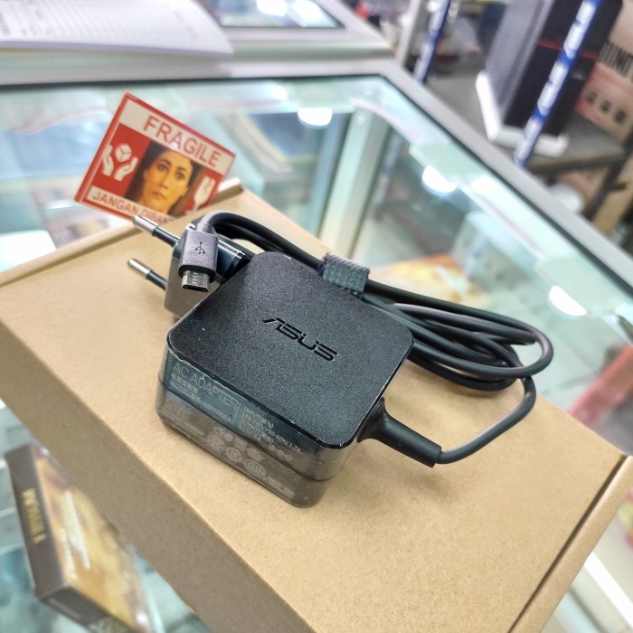Asus NETBOOK CHARGER ADAPTER 5V - 3A 15WATT USB MICRO ORIGINAL ใหม่ ORI ...