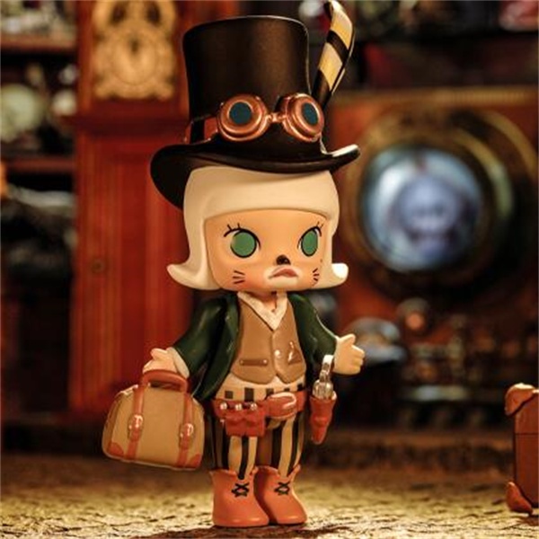 POPMART MOLLY Steam Punk สตีมพังค์ กล่องตาบอด สไตล์ที่เลือกได้ น่ารัก ...