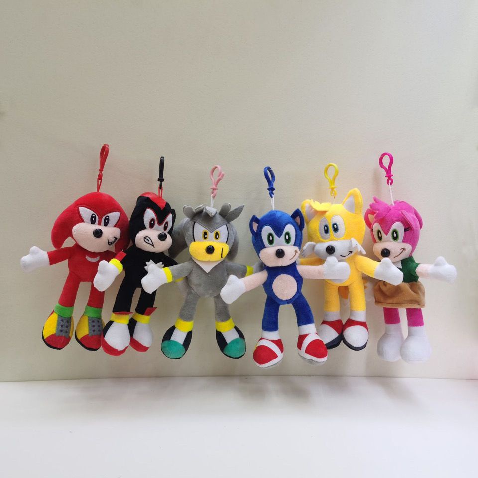 New Supersonic Mouse Super Sonic plush Toys six small pendant hedgehog ...
