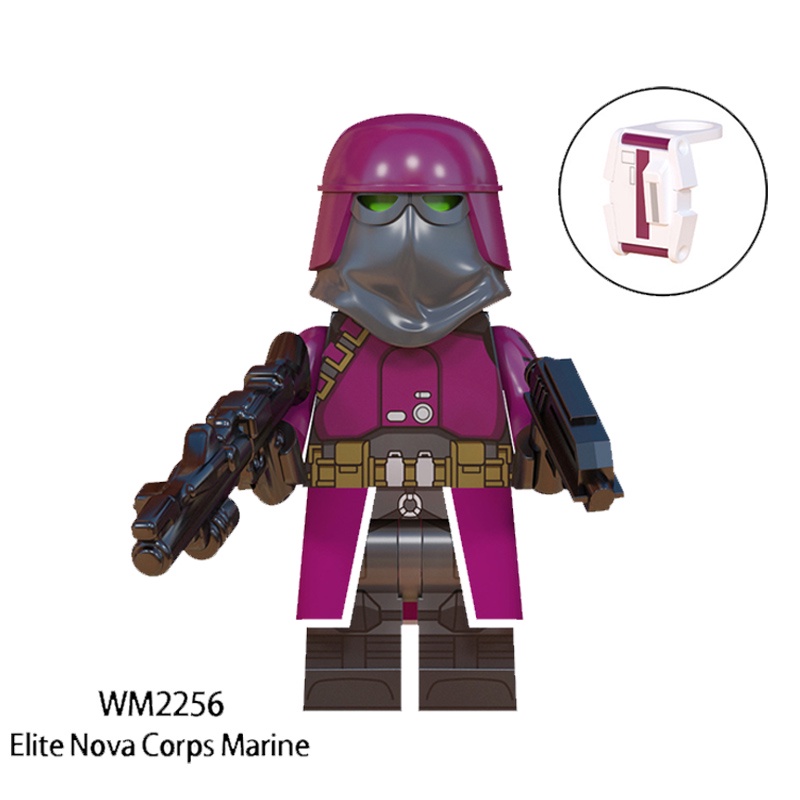 Clone Trooper Boost Wolfpack AT-RT Driver Commander Space Wars บล็อคตัว ...