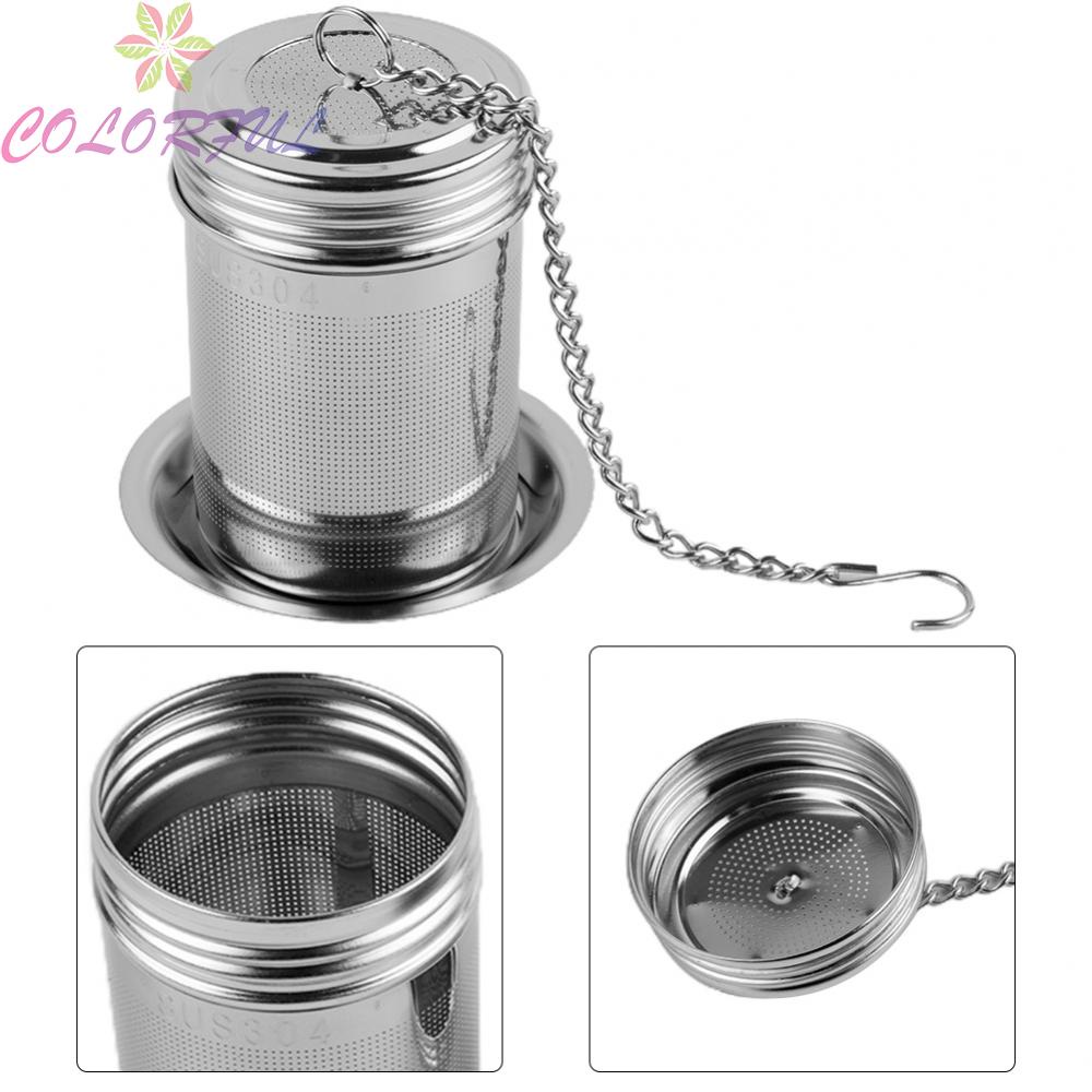 【COLORFUL】Tea Infuser Cooking Filter Screen Mesh Filter Seasoning Ball ...