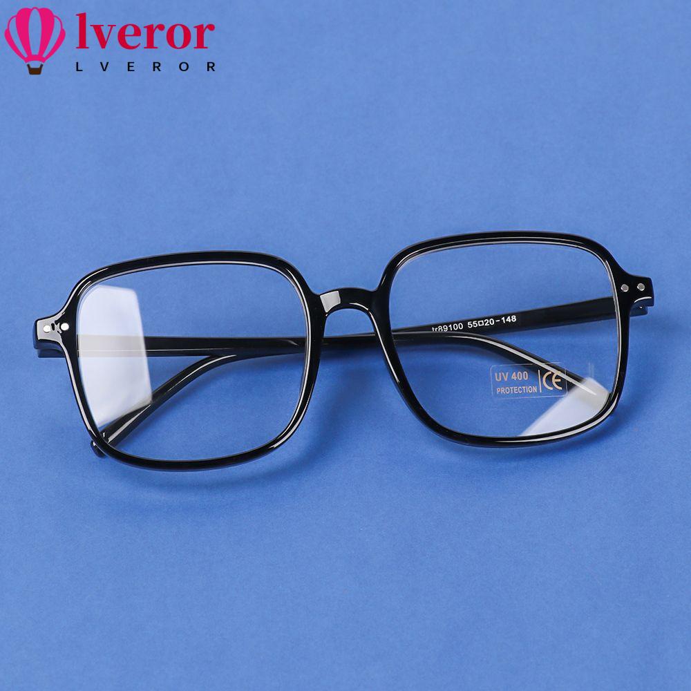 LVEROR แว่นสายตาสั้น ลดความตึงเครียดของดวงตา เบาพิเศษ ความละเอียดสูง กรอบสี่เหลี่ยม แว่นตา ...