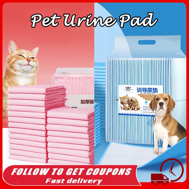 สัตว์เลี้ยง Puppy Training Mat Wee Wee Pad ปัสสาวะ Pat สําหรับแมวสุนัข ...