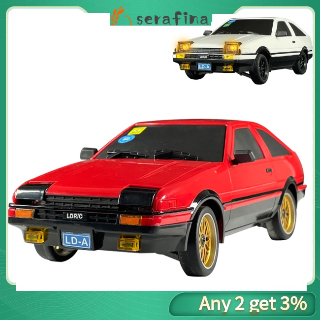 โมเดลรถบังคับวิทยุ RF 1:18 2.4g รุ่นที่ 3 Ae86 ไจโรสโคปในตัว 3 ช่องทาง ...