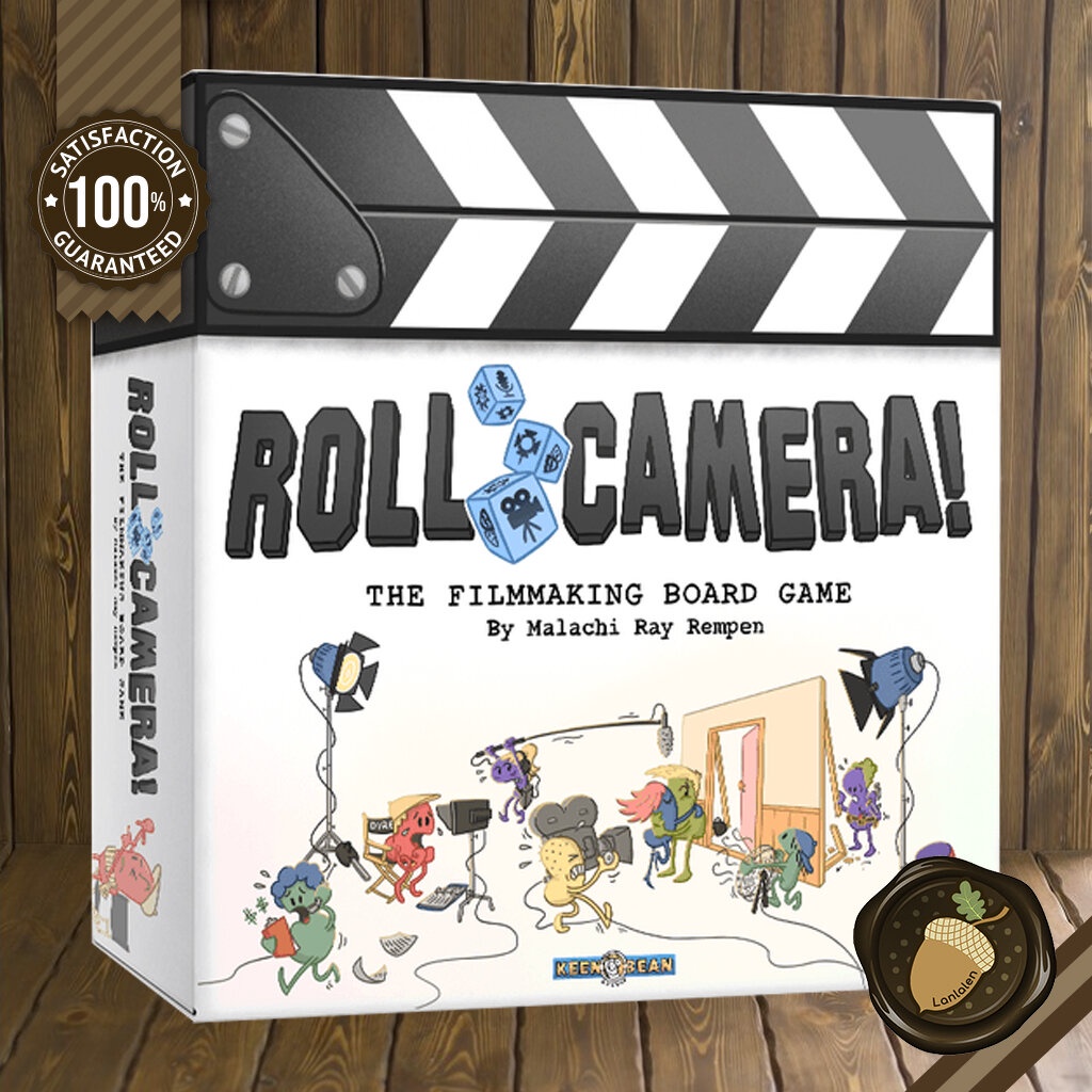 Roll Camera! The Filmmaking Board Game Clapper Box | Shopee Thailand