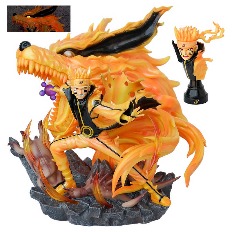 [ขายดี] ฟิกเกอร์นารูโตะ Naruto Kaoru Ninja Resonance Series Naruto Nine ...