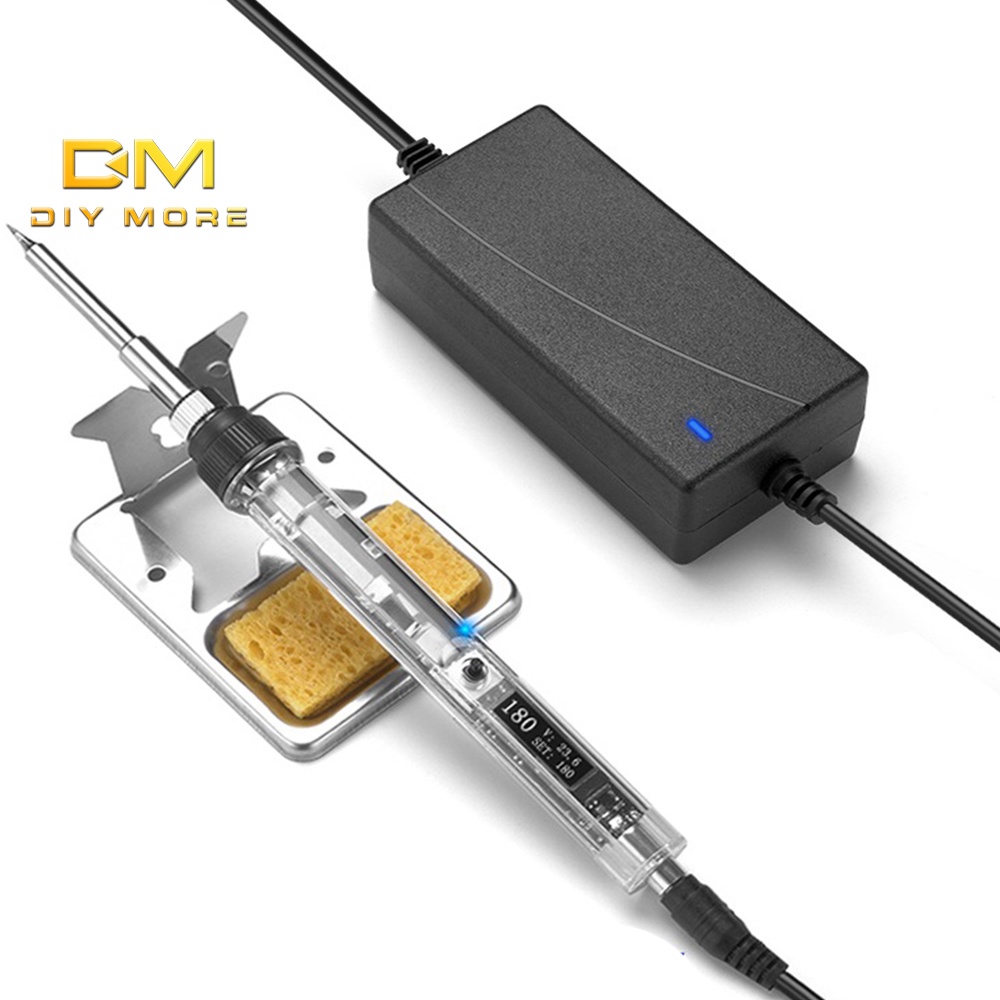 Diymore T12 ชุดหัวแร้งบัดกรี 72W ปรับอุณหภูมิได้ 200 ถึง 450℃ Bc2 หัวแร้งบัดกรีลวดบัดกรี สําหรับ ...