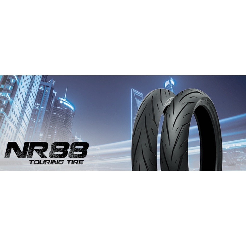 ยางนอก 110/70-17 IRC NR88 TL (ยางเรเดียล), ยางนอก M/SLAZ ล้อหน้า ...