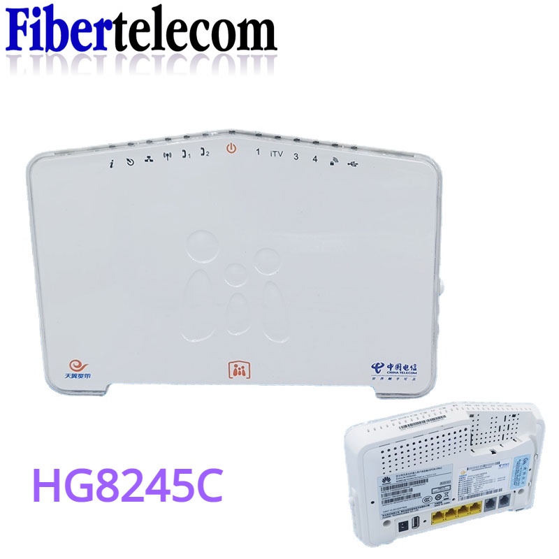 Epon ONU GPON HG8245C XPON ONT termianl พร้อมซอฟต์แวร์ภาษาอังกฤษ 4FE ...