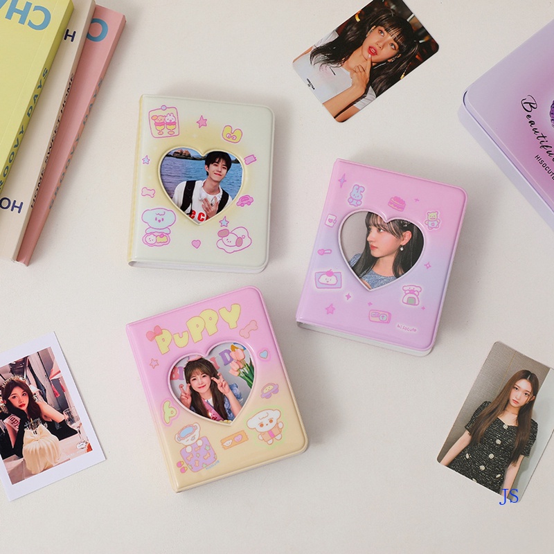Js Kawaii Ins อัลบั้มรูปโพลารอยด์ PVC รูปแมว เสือ หมี หลากสีสัน 3 นิ้ว ...