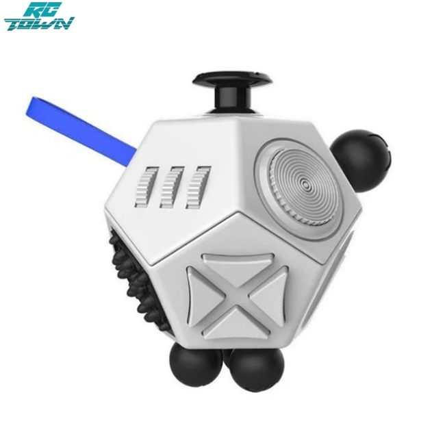Rctown Fidget Cube 12 ด้าน ใหม่ คลายเครียด ปริศนา ลูกบาศก์มหัศจรรย์ 2 ...