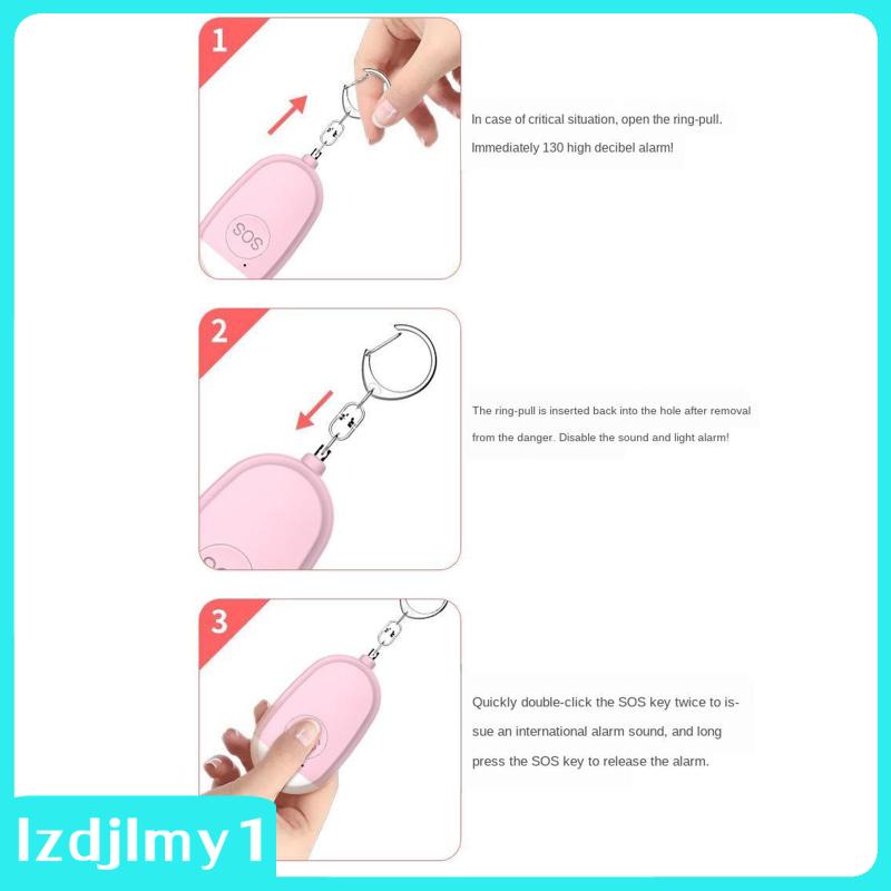 [Lzdjlmy1] พวงกุญแจเซลฟี่เตือนภัย 130DB พร้อมไฟ LED | Shopee Thailand