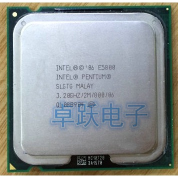 ของแท้ lntel Pentium Dual-Core e5800 e5800 ซ็อกเก็ตโปรเซสเซอร์ CPU (3 ...