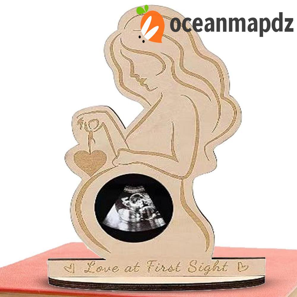 Oceanmapdz กรอบรูปอัลตราโซนิก แบบไม้ แฮนด์เมด DIY สําหรับเด็กทารกแรกเกิด | Shopee Thailand