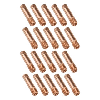 คอนแทคทิป คอนแทคทิบ อะไหล่ตู้เชื่อมซีโอทูCO2 contact tip 15AK/MB15/M6x25/0.8/1.0/1.2 MIG CO2 ...