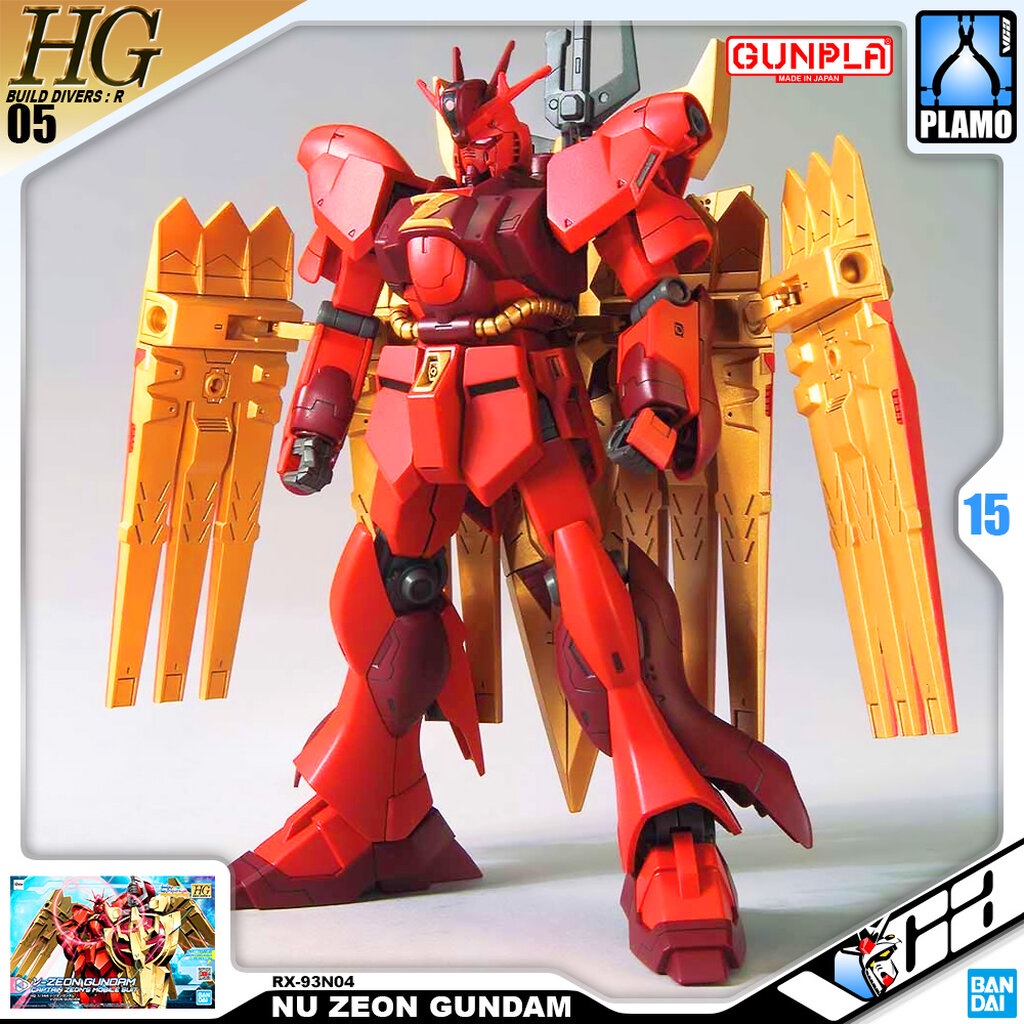 VCA ⭐️ BANDAI GUNPLA HIGH GRADE BUILD DIVERS HGBD HG 1/144 NU V NEW ...