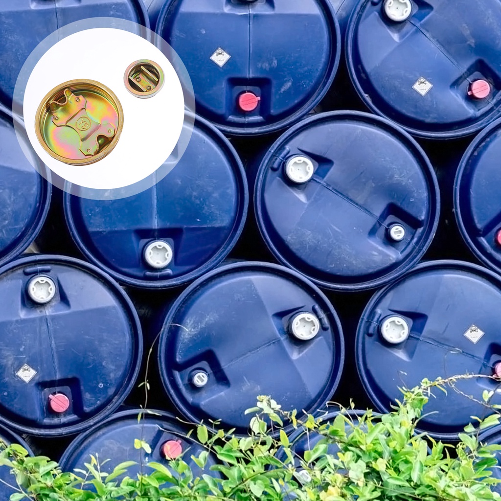 Oil Barrel Iron Cover 55 Gallon Plastic Drum Lid 20 Pcs | Shopee Thailand