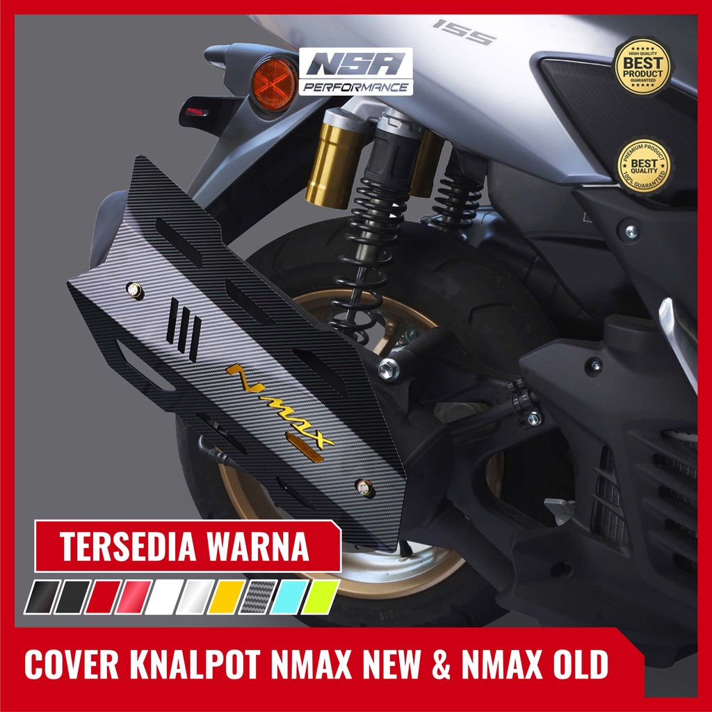 Nsa COVER ท่อไอเสีย NMAX เก่า/ใหม่ฝาครอบท่อไอเสีย NMAX ใหม่/เก่า 2015 ...