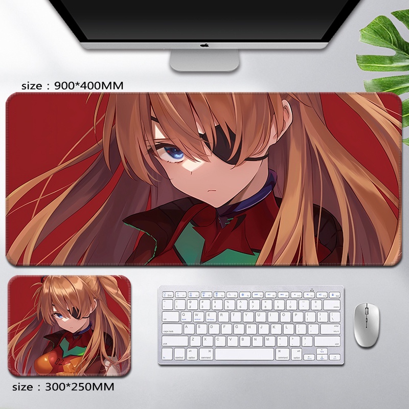 EVA Asuka mouse pad NEON GENESIS EVANGELION oversized Two-Dimensional ...