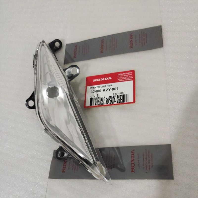 ไฟเลี้ยว ไฟเลี้ยว Reting Riting Assy ด้านหน้าขวา Honda Beat ...