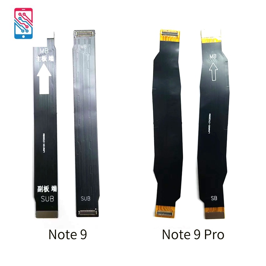 สําหรับ Xiaomi Redmi Note 9 Pro 9S Global Version เมนบอร์ดเมนบอร์ด เชื่อมต่อ LCD สายแพรริบบิ้น ...