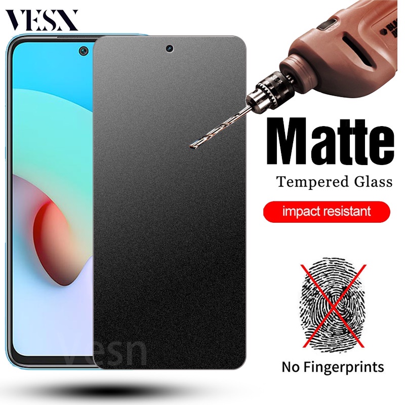 ฟิล์มกระจกเต็มจอแบบด้านรุ่น Redmi 14R 14C 13 13C 12 11 10 9 Prime 8 7 12C 10C 10A 9C 9T 9A 8A 7A ...